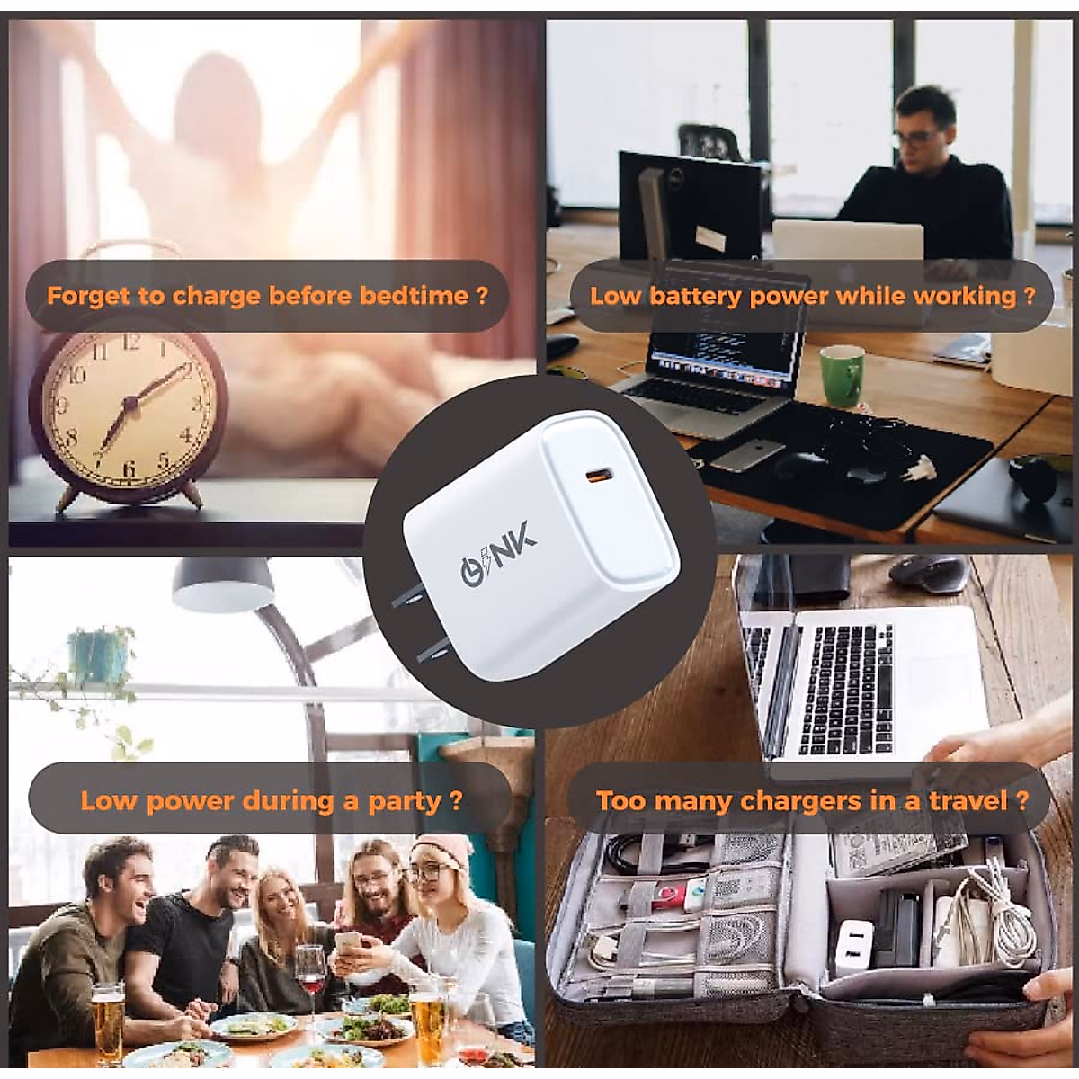 iPhone 14 13 12 Fast Charger 20W PD USB C Wall Charger Fast Charging Block Power Adapter Compatible with iPhone 14 Pro Max/13 Pro Max/12 Pro Max/11 Pro Max/XS Max/XS/XR/X/Airpods Pro/Apple Watch Ultra