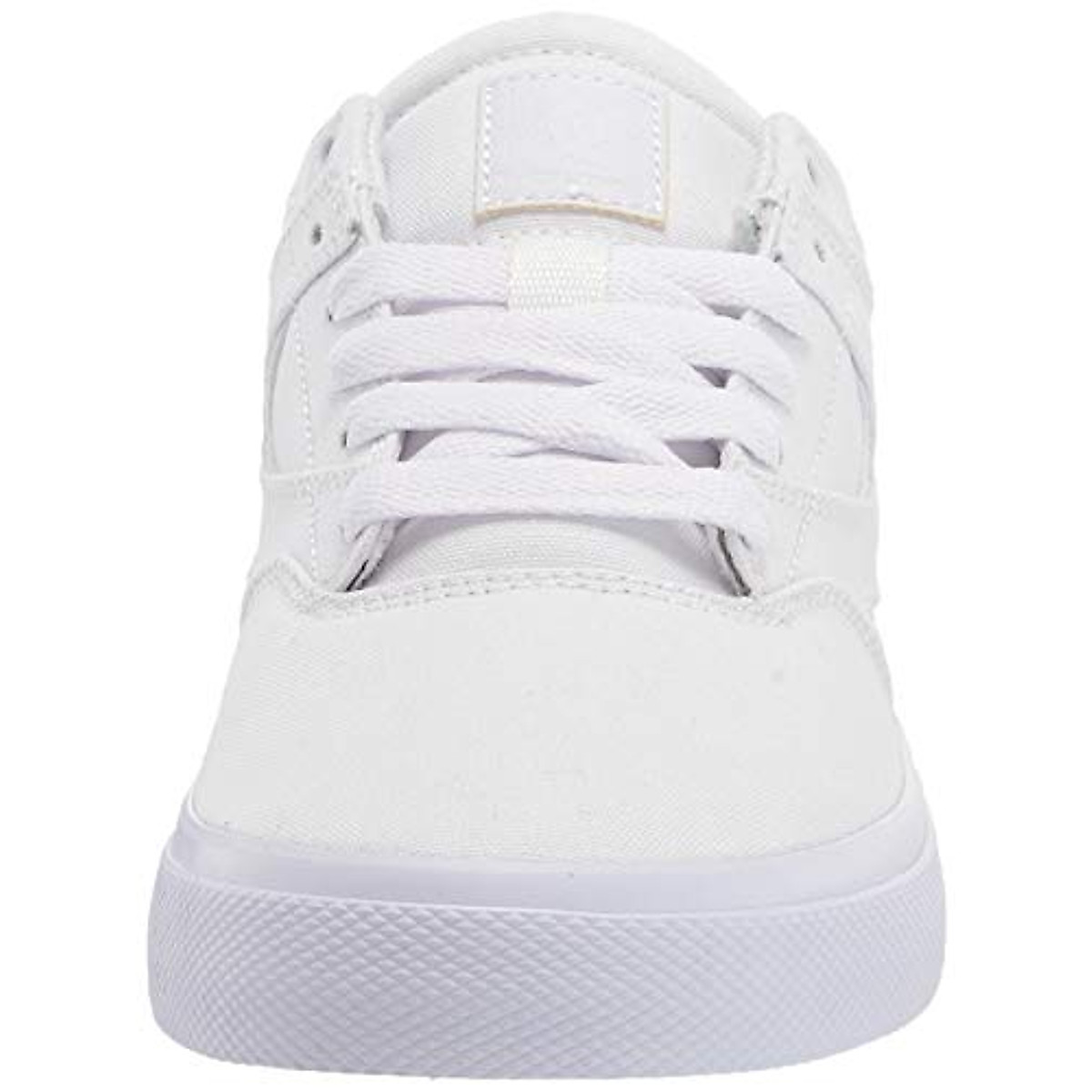 DC womens Kalis Vulc Skate Shoe, White/White, 7 US