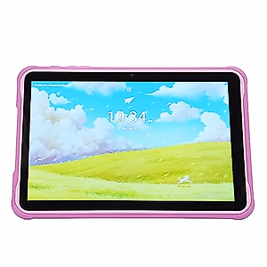 DAUZ Toddler Tablet 10 Inch HD IPS Screen Tablet Study Quad Core for Android 10 (US Plug)