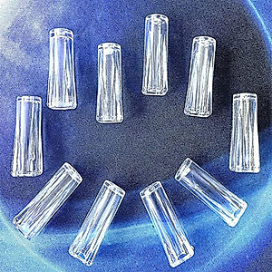 Lerpwige 10pcs Plastic Cord Window Blind Cord Knobs Drops Pull End for Roman Shades Curtain Crafts Drawstring Tassels Pull Cord for Blinds