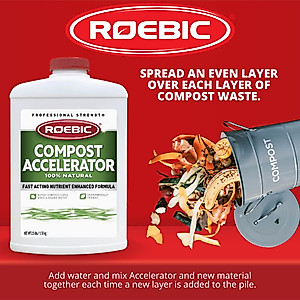 Roebic CA-1 Bacterial Compost Accelerator, 2.5 LBS