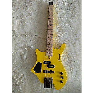 4 String Bass/ 6 String Lead Headless Fretless Bass Busuyi Guitar Right