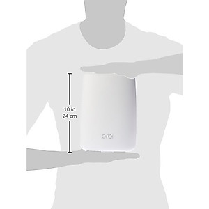 Netgear orbi Whole Home Mesh Wifi System with Tri-Band - Wireless router replacement, Eliminate Wifi Dead Zones, Up to 5000 Sqft, 2pk (rbk50)