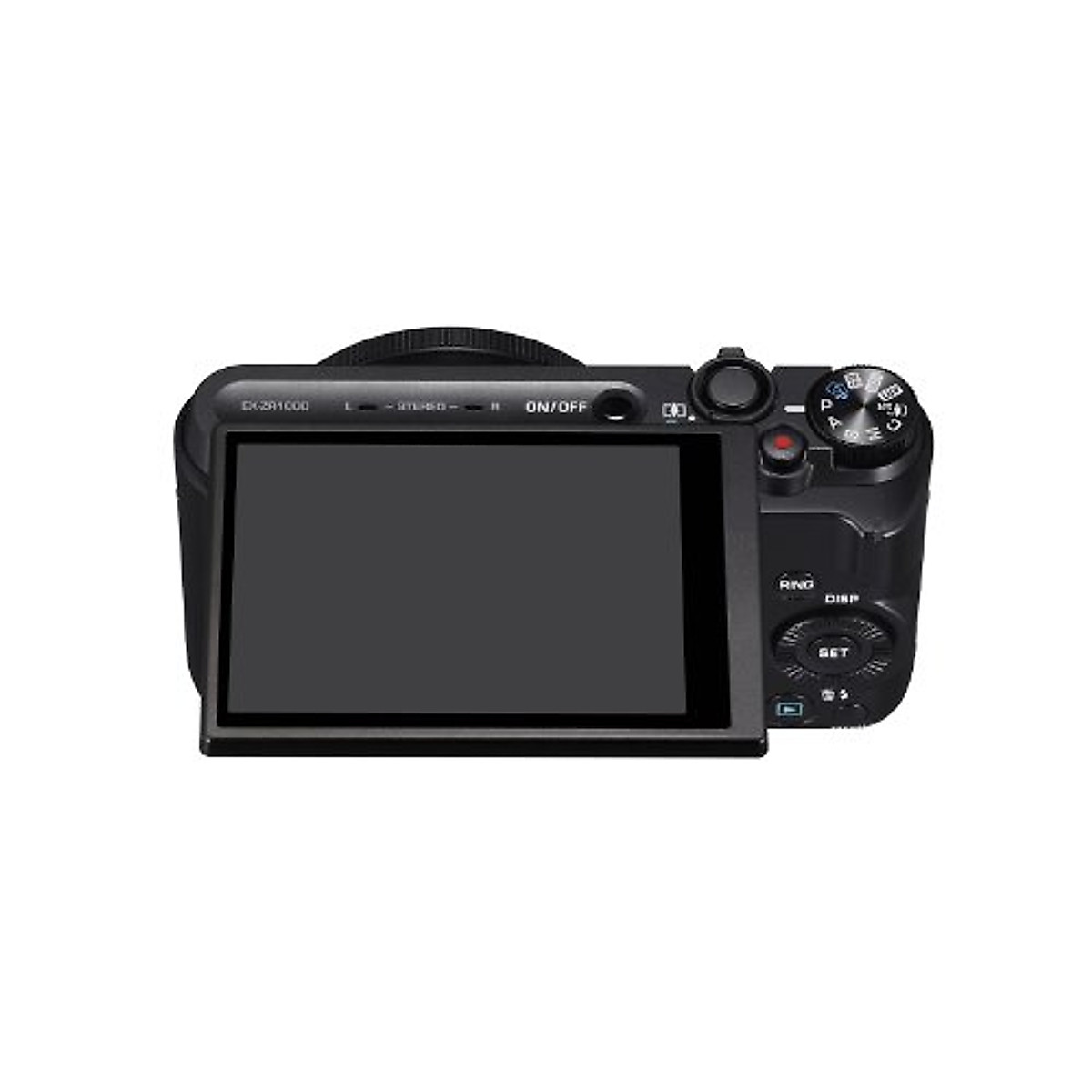 Casio High Speed Exilim Ex-zr1000 Digital Camera Black Ex-zr1000bk - International Version (No Warranty)