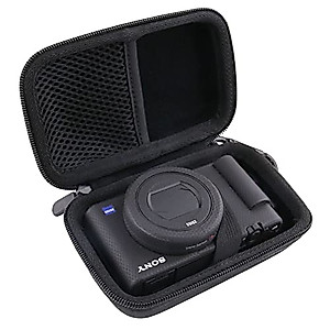 WAIYUCN Hard EVA Carrying Case for Sony ZV-1 Digital Camera Case (small)