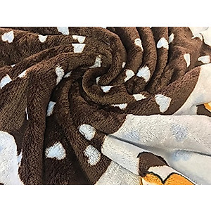 Snuggle Puppy Blanket for Pets - Extra Soft and Long Lasting - Blue Pattern