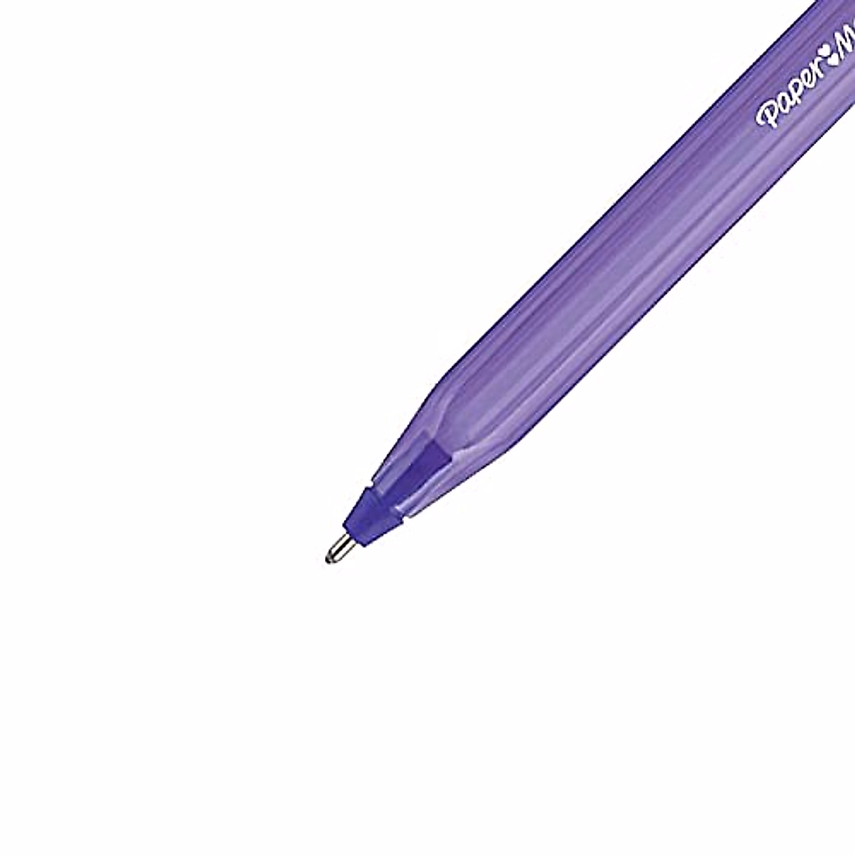 Paper Mate InkJoy 100ST Ballpoint Pen | Medium Point (1.0mm) | Violet | 12 Count