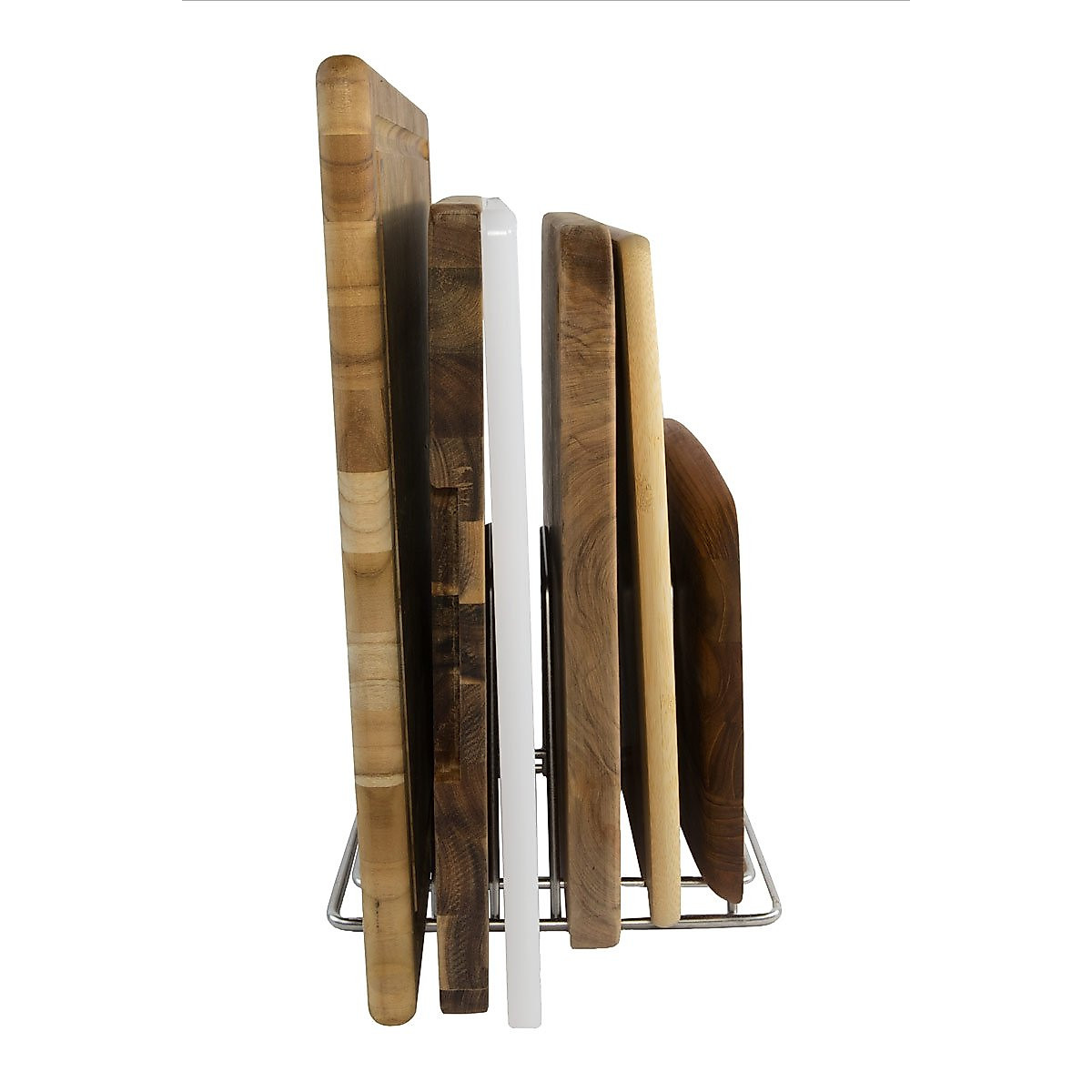 Commercial Cutting Board Rack - Stainless Steel, No Rusting - Holds 6 Small Boards