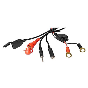 Rockville rocknride (2) RockNRide 3" Powered Bluetooth Metal Motorcycle Handlebar Speakers, Black