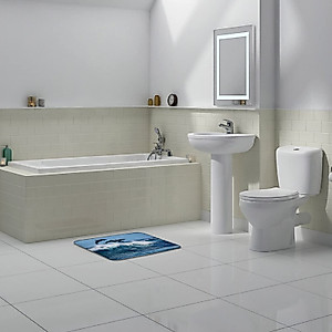 Happy Dolphin Kitchen Mat and Rugs Cushioned Anti-Fatigue Kitchen mats 16"x 24"Non Slip Waterproof Kitchen Mats and Rugs for Kitchen Floor Home Office Sink Laundry