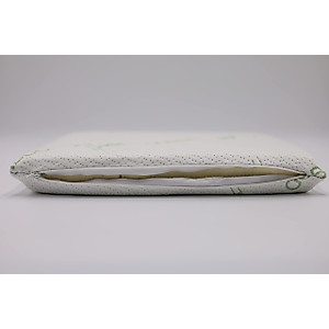 ORGANIC TEXTILES 2" Organic Latex Seat Cushion with Removable Cover, 18"x16", Medium, GOLS Certified, Cushion for Tailbone Pain, Desk Chair Car Seat Cushion