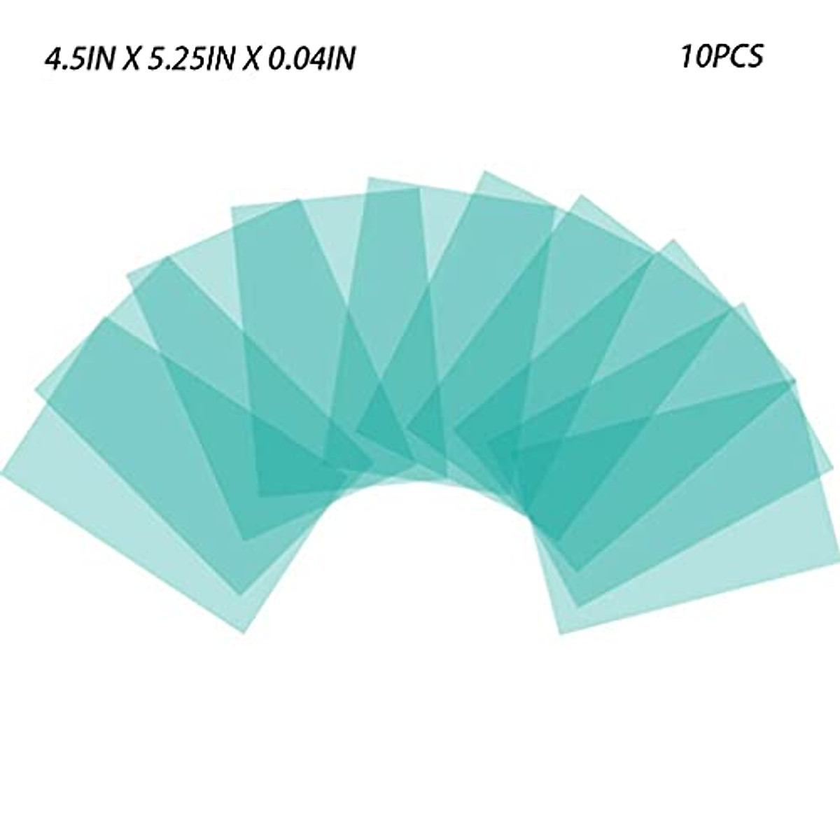 10 Pcs Welding Protective Lens Replacement - Grinding Helmet lenses - Welding Helmet Hood Mask/Clear Welding Lens
