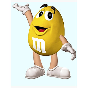 Yellow Milk Chocolate M&M's Candy (1 Pound Bag)