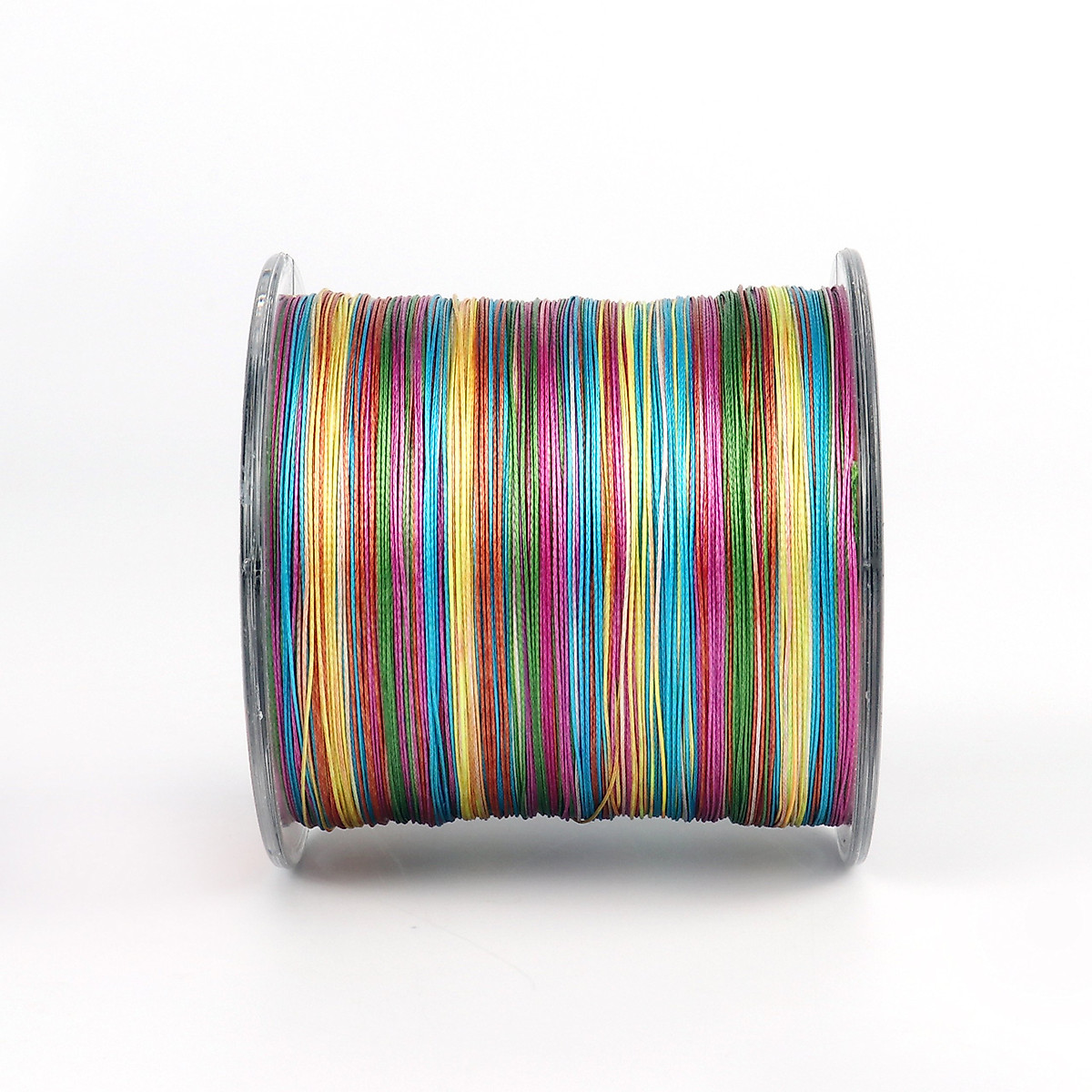 RUNCL Braided Fishing Line, 8 Strand Abrasion Resistant Fishing Line Braid, Super Durable, Smooth Casting, Zero Stretch, Smaller Diameter, Hi Vis, 328-1093 Yards, 12-100LB(40LB,328yds)