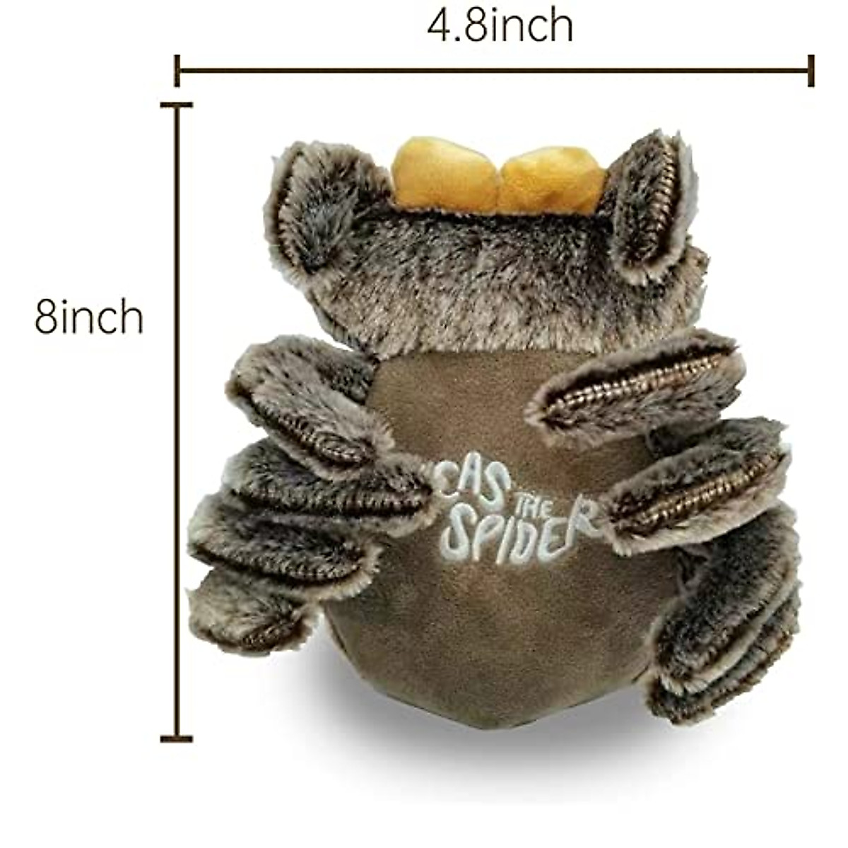 Spider Plush Toy, Stuffed Bug - Tarantula Plush, Stuffed Animal, Plush Toy, The Cutest Spider, Jumping Spider Spider Plush Toy, Cute Stuffed Plush Animals, Jumping Spider Jumper Plush