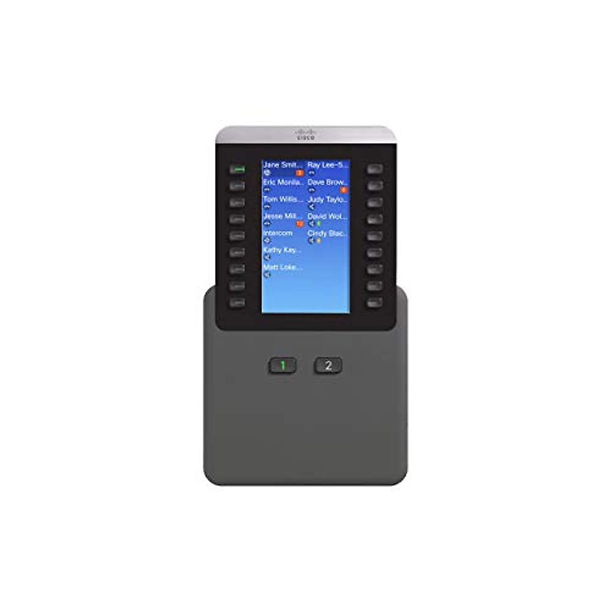 Cisco IP Phone 8800-V Video Key Expansion Module for VoIP Phones, Compatible with Cisco IP Phone 8865, Color LCD Display (CP-8800-V-KEM=)