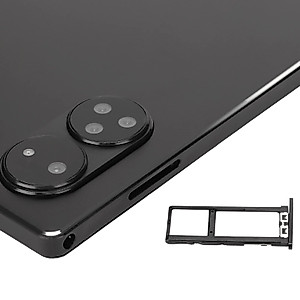 HD Tablet, Dual Card Slot Support 4G Calling 4G Calling Tablet Black for 12.0 (US Plug)
