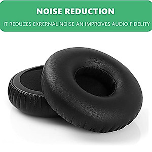 TaiZiChangQin Ear Pads Cushion Memory Foam Earpads Replacement Compatible with House of Marley Positive Vibration 2 On-Ear Headphone