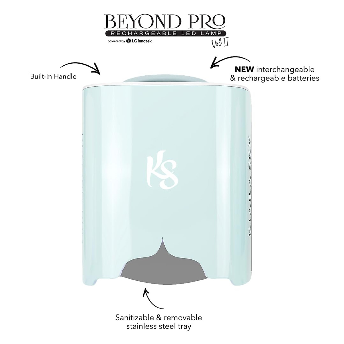 KIARA SKY Beyond Pro Rechargeable LED Lamp Volume II (Blue)