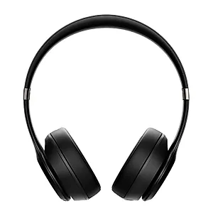 Beats Solo 4 - Wireless Bluetooth On-Ear Headphones, Apple & Android Compatible, Up to 50 Hours of Battery Life - Matte Black (Renewed)