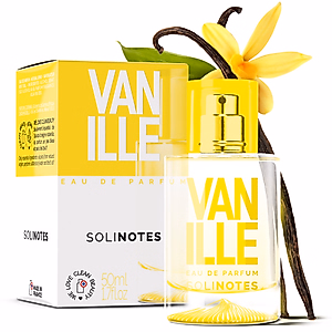 SOLINOTES Vanilla Perfume for Women - Eau De Parfum | Delicate Floral and Soothing Scent - Made in France - Vegan - 1.7 fl.oz