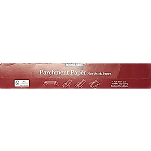 Kirkland Signature Parchment-1pk Non Stick Parchment, 1 Pack, Clear