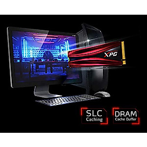 XPG GAMMIX 2TB S11 Pro 3D NAND PCIe NVMe Gen3x4 M.2 2280 R/W up to 3500/3000MB SSD (AGAMMIXS11P-2TT-C)