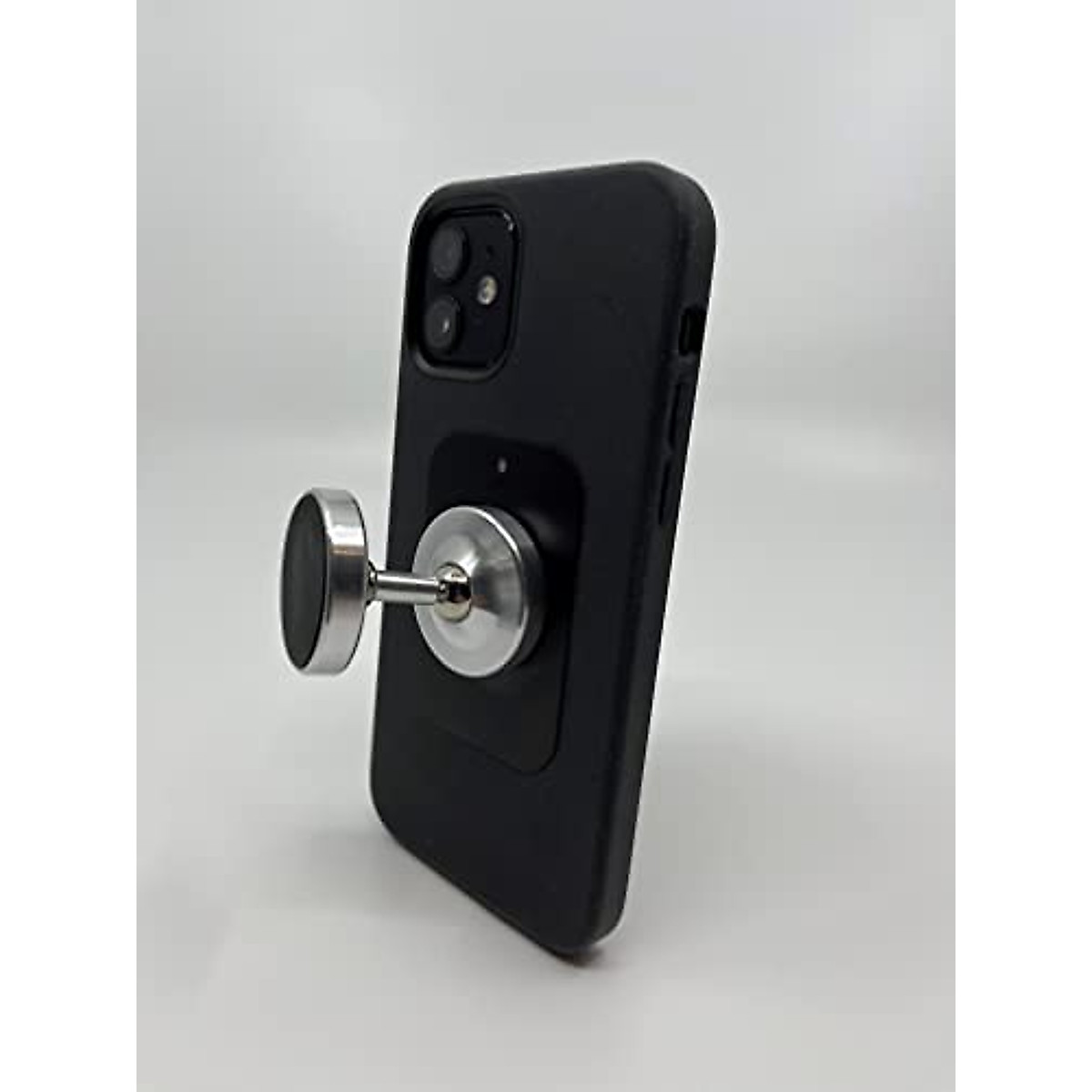 Gym Dual Magnetic Phone Mount & Holder. Attaches magnetically to Metal Surface.