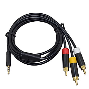 Wiresmith Standard RCA AV Composite Cable for Xbox 360 E Model