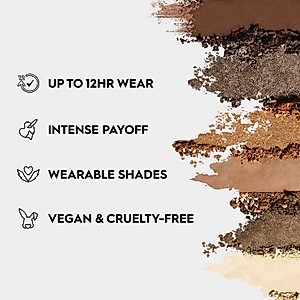 URBAN DECAY Naked Foxy Mini, Olive Neutral Eyeshadow Palette, Matte, Metallic, Shimmer & Glitter Finish, 6 Gold & Taupe Eye Shadows, Travel Friendly Size, Vegan, Cruelty-free