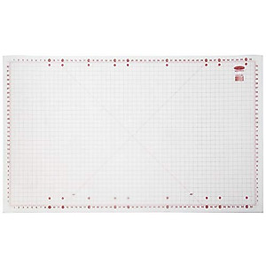 Sullivans 36"x59" Cutting Mat for Home Hobby Table, White