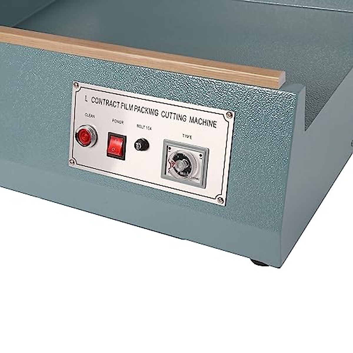 Commercial Heat Shrink Wrap Sealing Machine, Commercial L-Bar Sealer Film Packing Machine Sealing Size 19x13 Inches For Market Store 110V