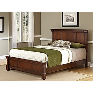 The Aspen Rustic Cherry Queen Bed by Home Styles