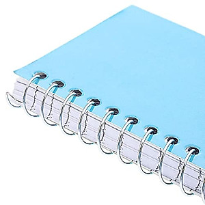 12-Pack Small Spiral Notebook 3x5, 80 Sheets Per Notepad, College Ruled Lined Paper for Office Supplies, Classroom Notes, Students, Teachers, Nurses (6 Pastel Colors)