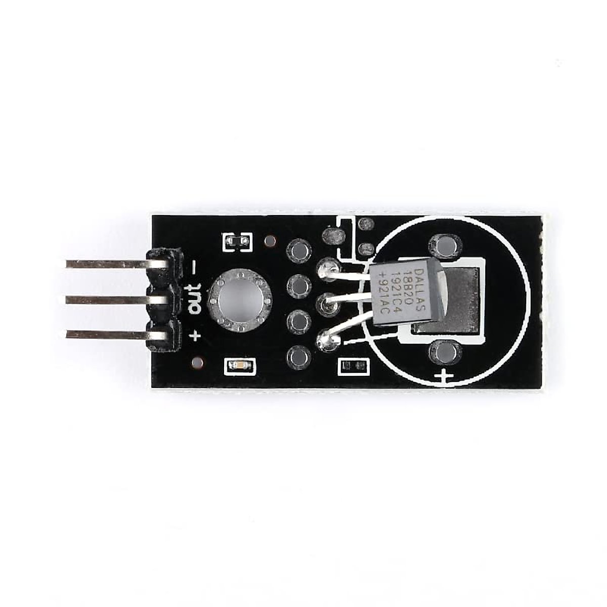 000 JESSINIE 10Pcs DS18B20 Digital Temperature Sensor Module Single Bus Digital 18B20-55~125℃ Temperature Detector