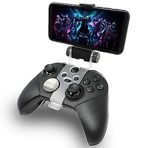 ADZ Xbox Controller Phone Mount, Xbox Phone Controller Mount for Use with Microsoft Project Xcloud and Xbox Console Streaming Compatible with Xbox Series S/X