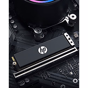 HP FX900 1TB NVMe Gen4 Gaming PC SSD - PCIe 4.0, 16 Gb/s, M.2 2280, 3D TLC NAND Internal Solid State Hard Drive Up to 5000 MB/s - 57S53AA#ABB