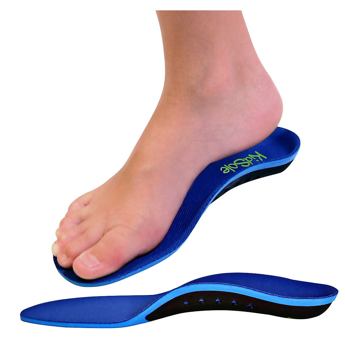 KidSole Children's Starry Shield Arch Support Insole for Comfort, Cushion, and Arch Support ((26 CM) Teenage Size 6.5-8.5)