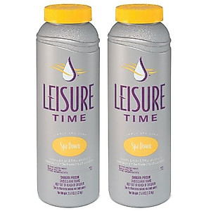 LEISURE TIME 22338-02 Spa Down for Spas and Hot Tubs (2 Pack), 2.5 lb