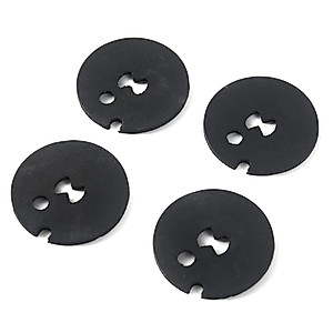 (4-Pack) TonGass Water Softener Venturi Gasket (Part No. 7204362) - Replaces 7082582, 7163663, 7190547 and 7176195 - Compatible with Ecodyne, K, K Elite and Whirlpool