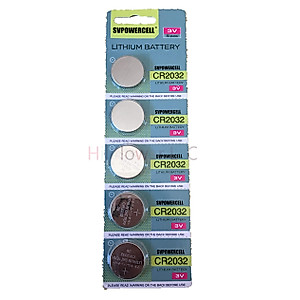 Generic 5 X Cr2032 Br2032 2032 3V Lithium Batteries