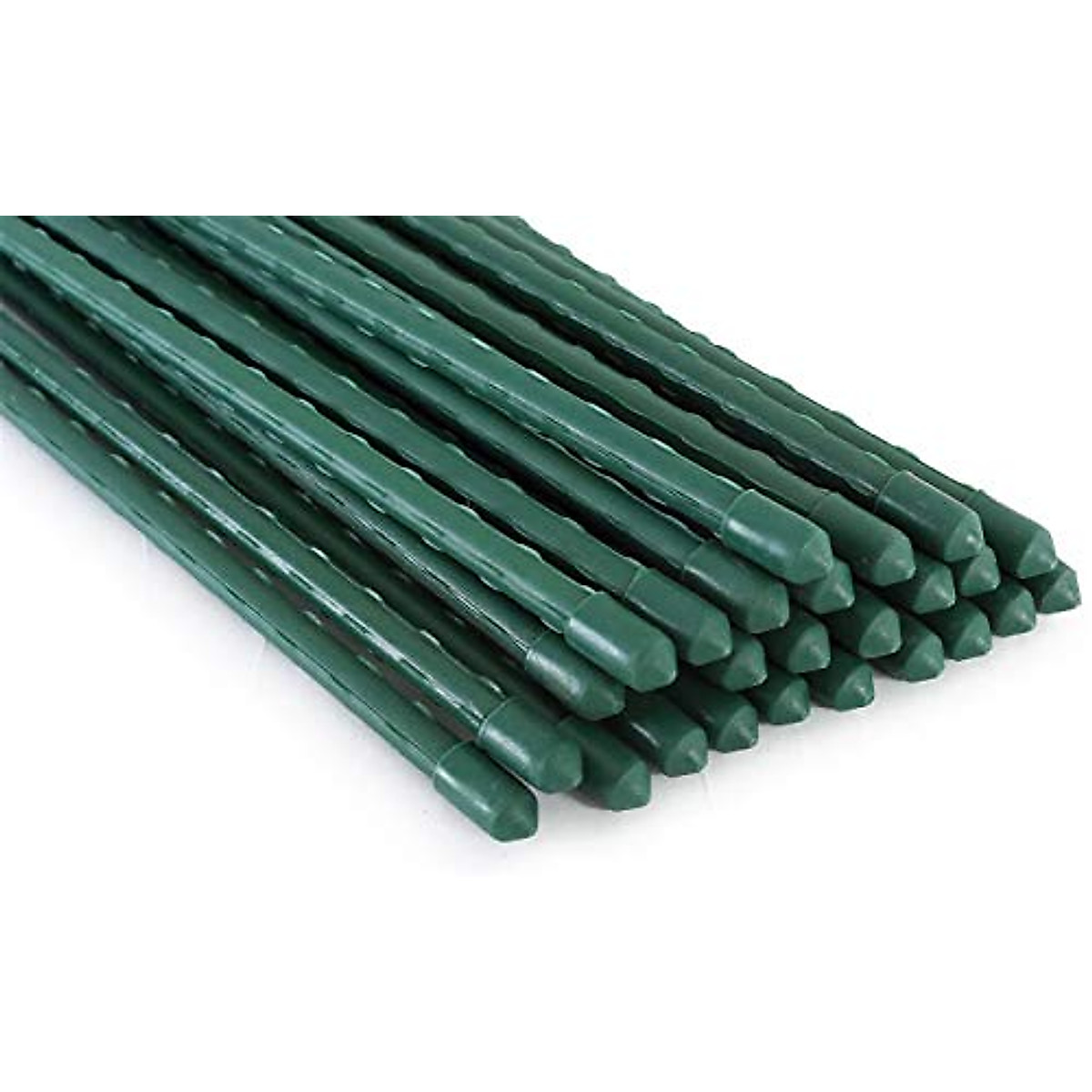 TINGYUAN Garden Stakes 36 Inches Steel Plant Stakes, Pack of 25