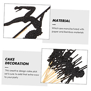 OFFSCH 24pcs Cake Insert Wedding Cupcake Picks Birthday Party Supplies Pole Dancers Lady Bachelor Cake Picks Birthday Toppers for Cakes Sports Theme Stripper Bamboo Girl Bridegroom