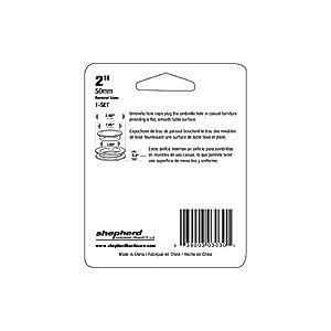 Shepherd Hardware 3030 Standard Size Umbrella Hole Ring and Cap Set