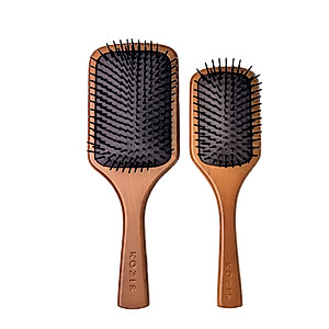 KOZIS Wooden Paddle Hair Brush (Large)