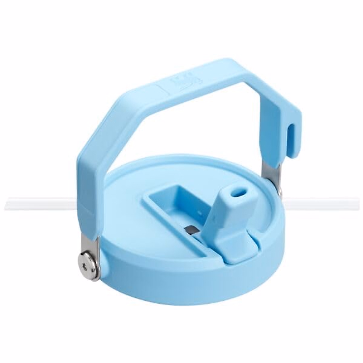 Stanley IceFlow Flip Straw Jug with Handle 64 oz| Twist On Lid and Flip Up Straw | Leak Resistant for Travel and Sports | Insulated Stainless Steel | BPA-Free | Azure