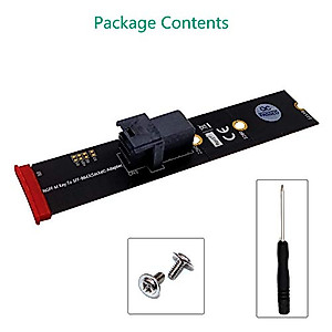 M.2 Module with Mini-SAS HD (SFF-8643) 36-Pin Connector for U.2 (SFF-8639) NVMe SSD (Upward miniSAS) - Support Intel 750 2.5-inch U.2 SFF SSD