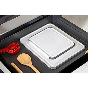 KitchenAid Classic Polypropylene Non-slip Chopping Board, 20 x 25cm
