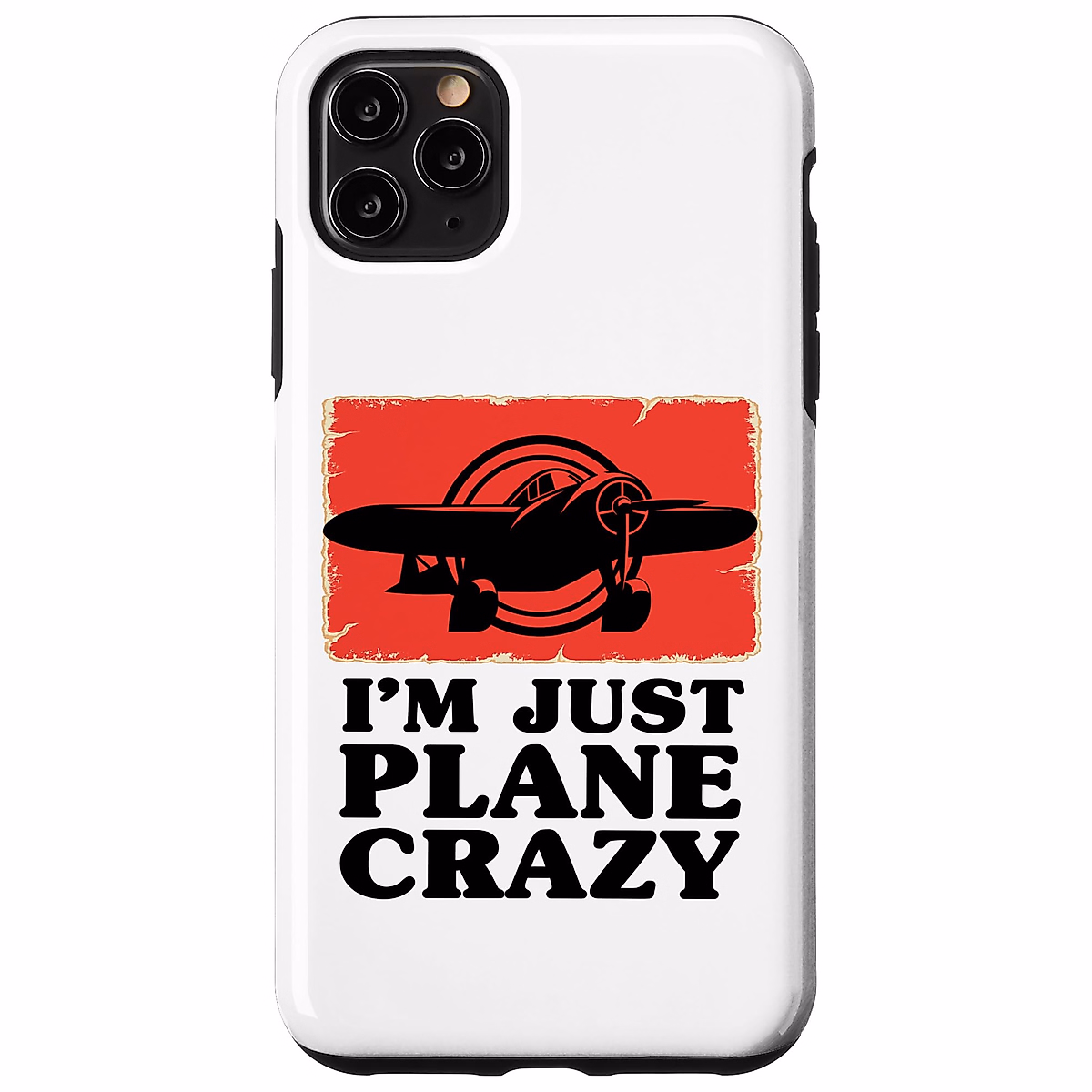 iPhone 11 Pro Max Vintage Airplane Pilots Just Plane Crazy Airline pilot Aviat Case
