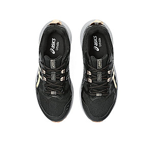 ASICS Women's Gel-Sonoma 7 Running Shoes, 10, Black/Apricot Crush